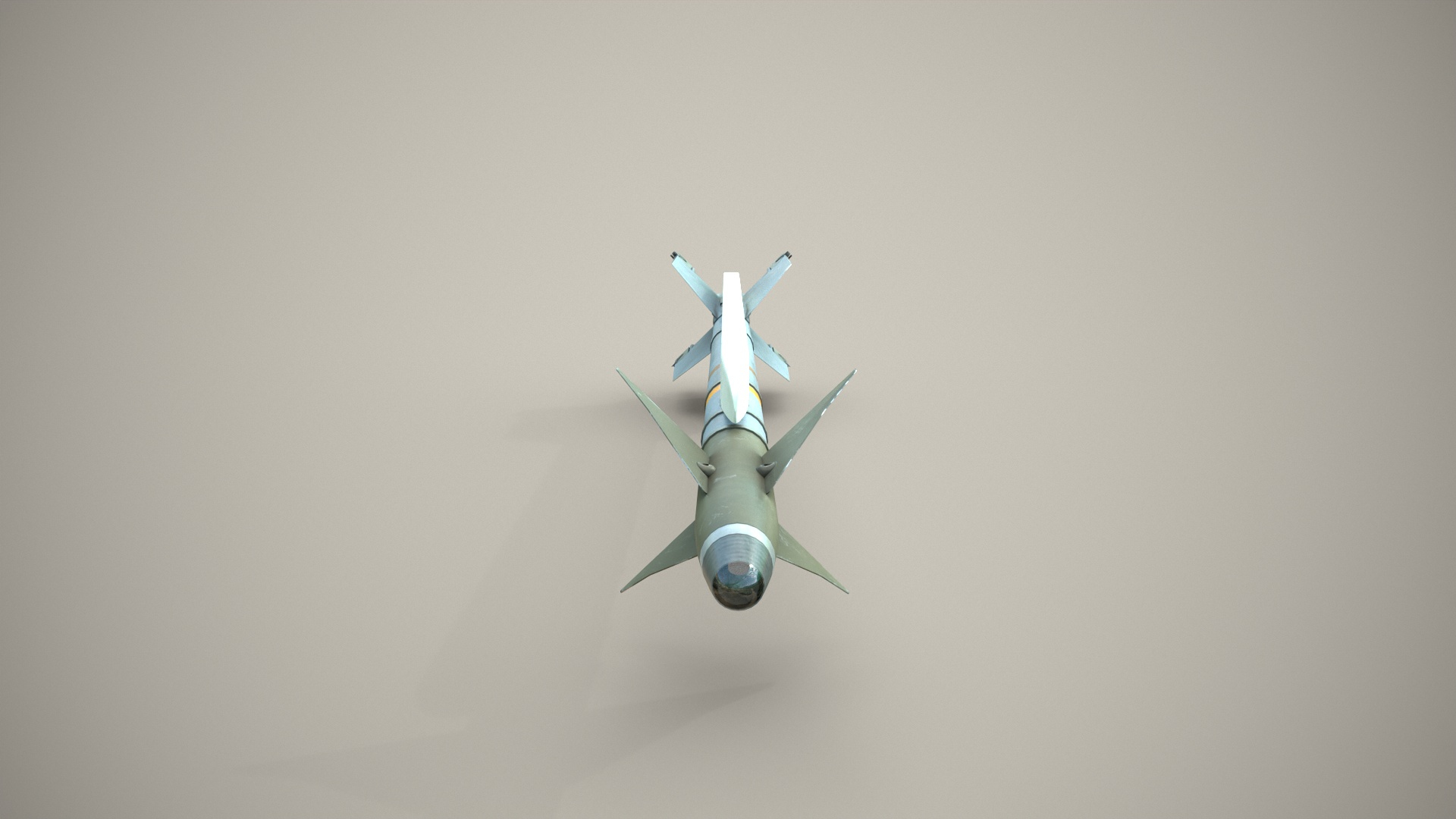 3D AIM-9 Sidewinder Missile - TurboSquid 2072558