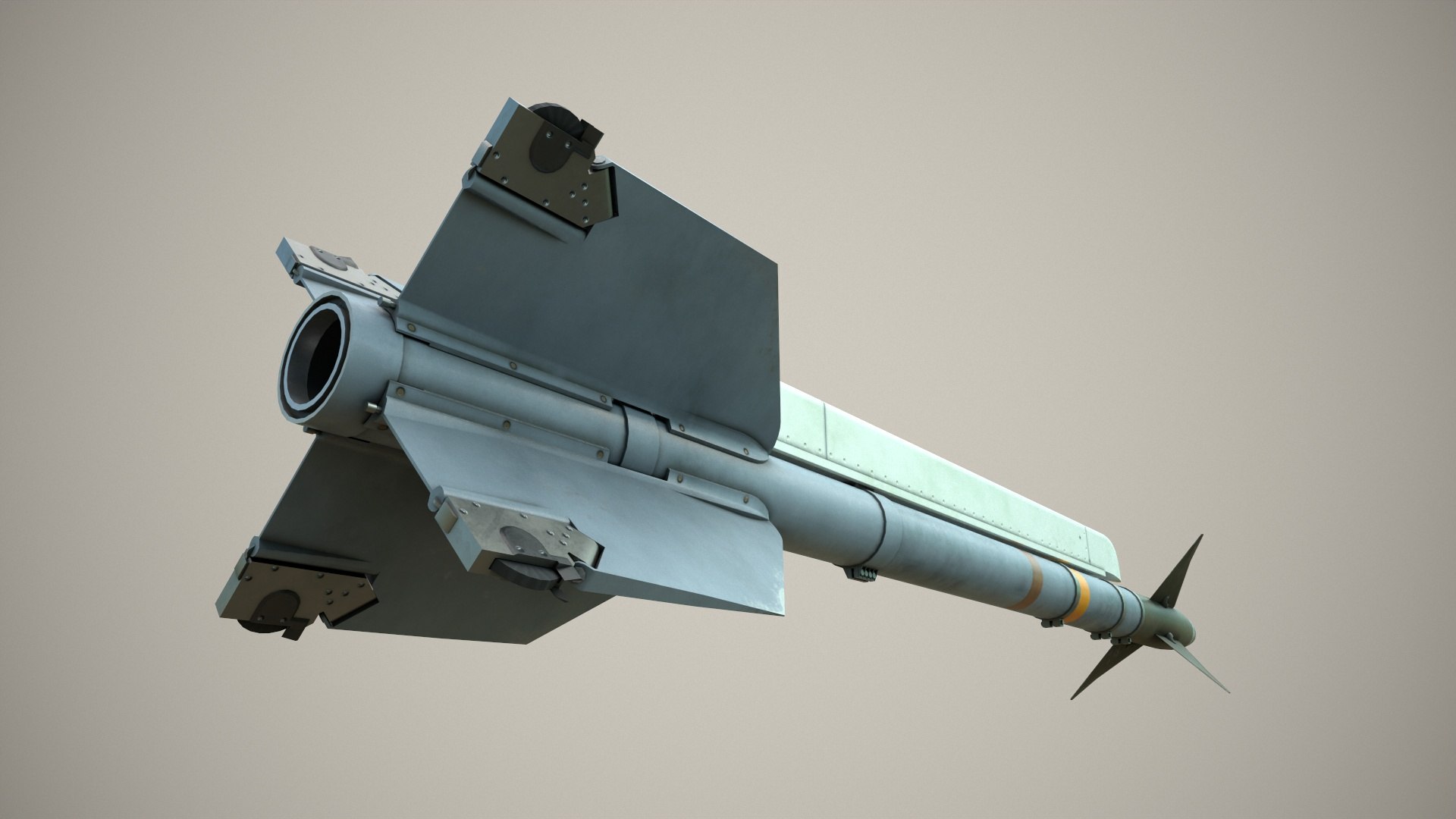 3D AIM-9 Sidewinder Missile - TurboSquid 2072558