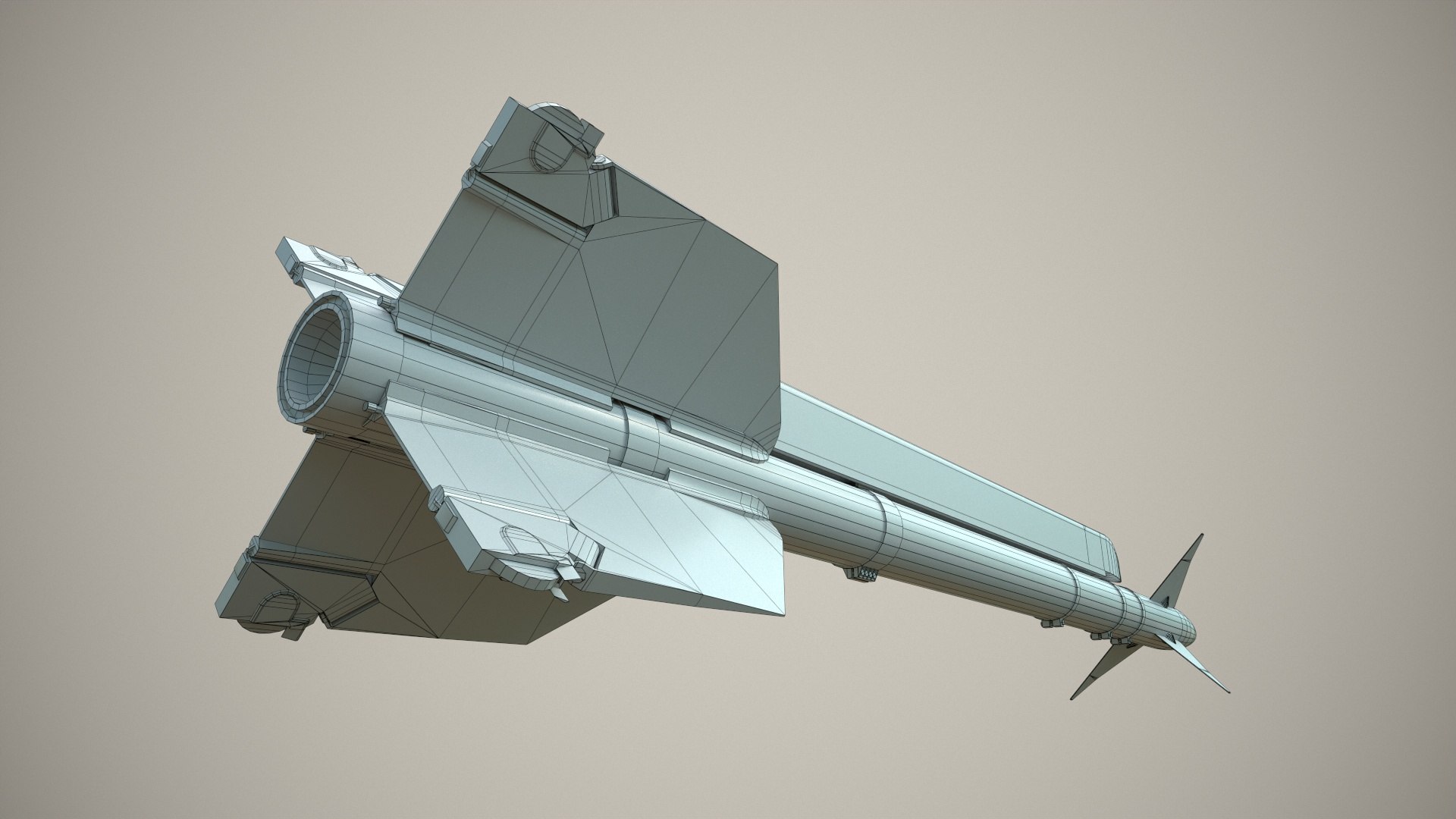 3D AIM-9 Sidewinder Missile - TurboSquid 2072558