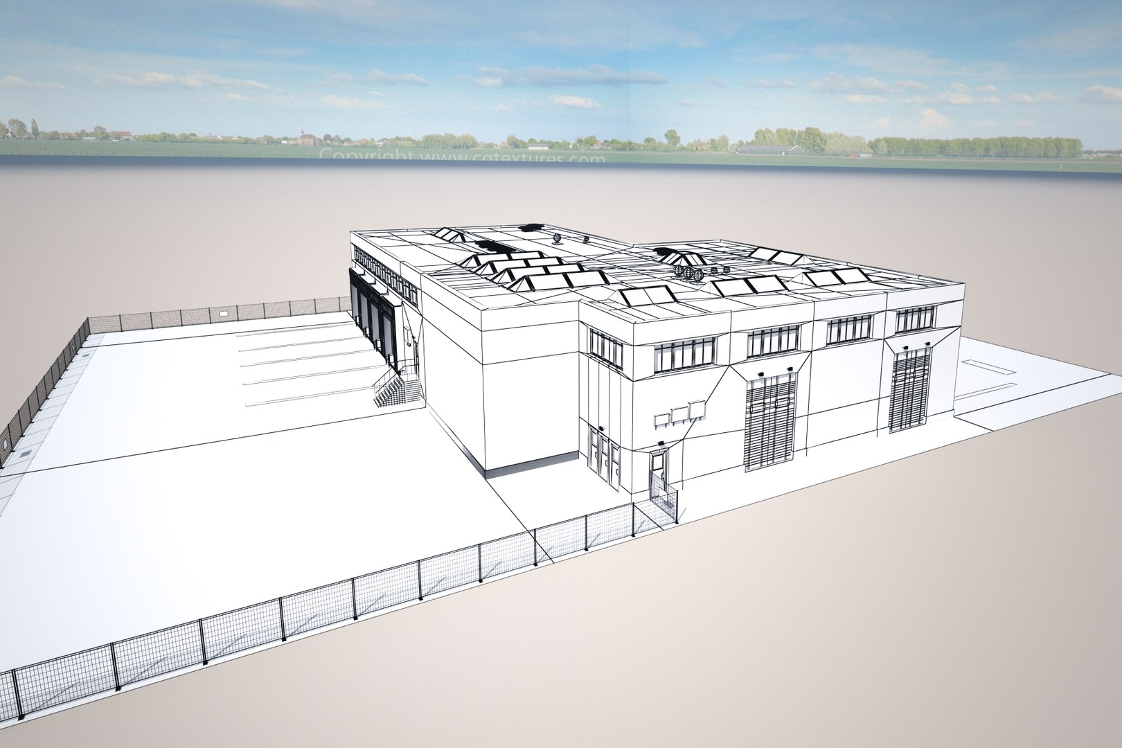 3D building cargo - TurboSquid 1151301