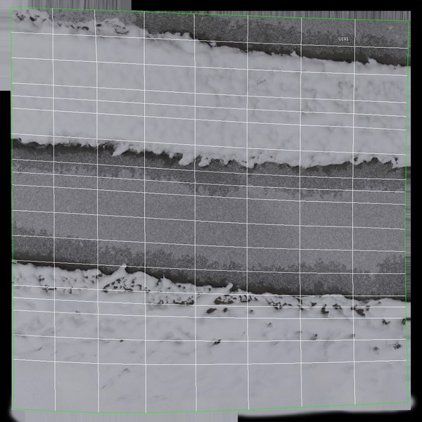 3D scan road model - TurboSquid 1693475