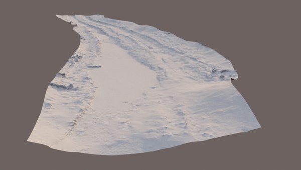 3D scan road model - TurboSquid 1693475