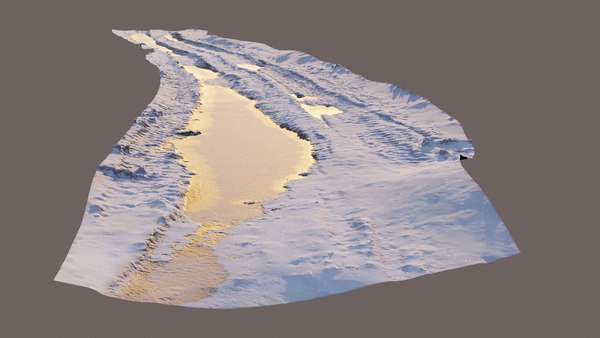 3D scan road model - TurboSquid 1693475