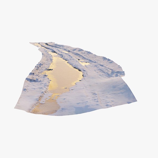 3D scan road model - TurboSquid 1693475