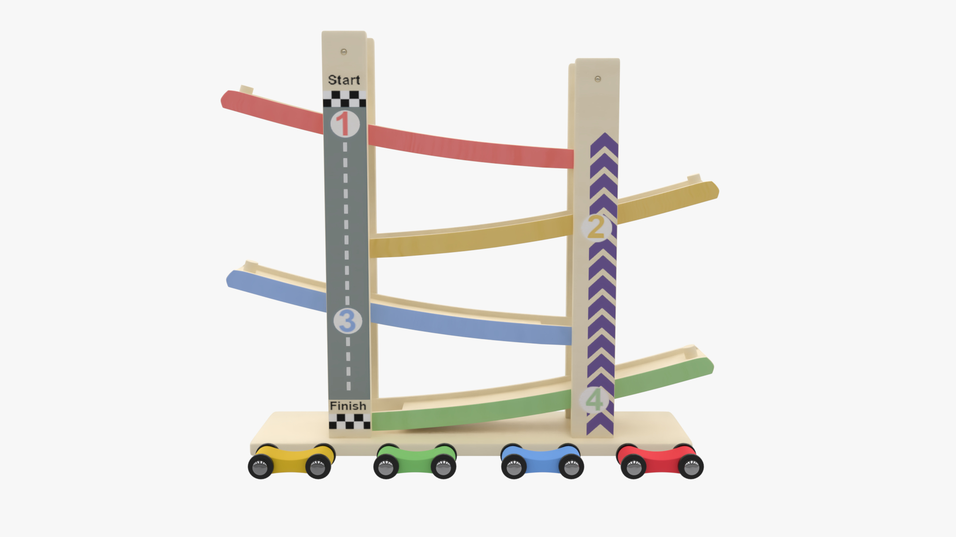 Car Ramp Racer Toy 3D - TurboSquid 1503374