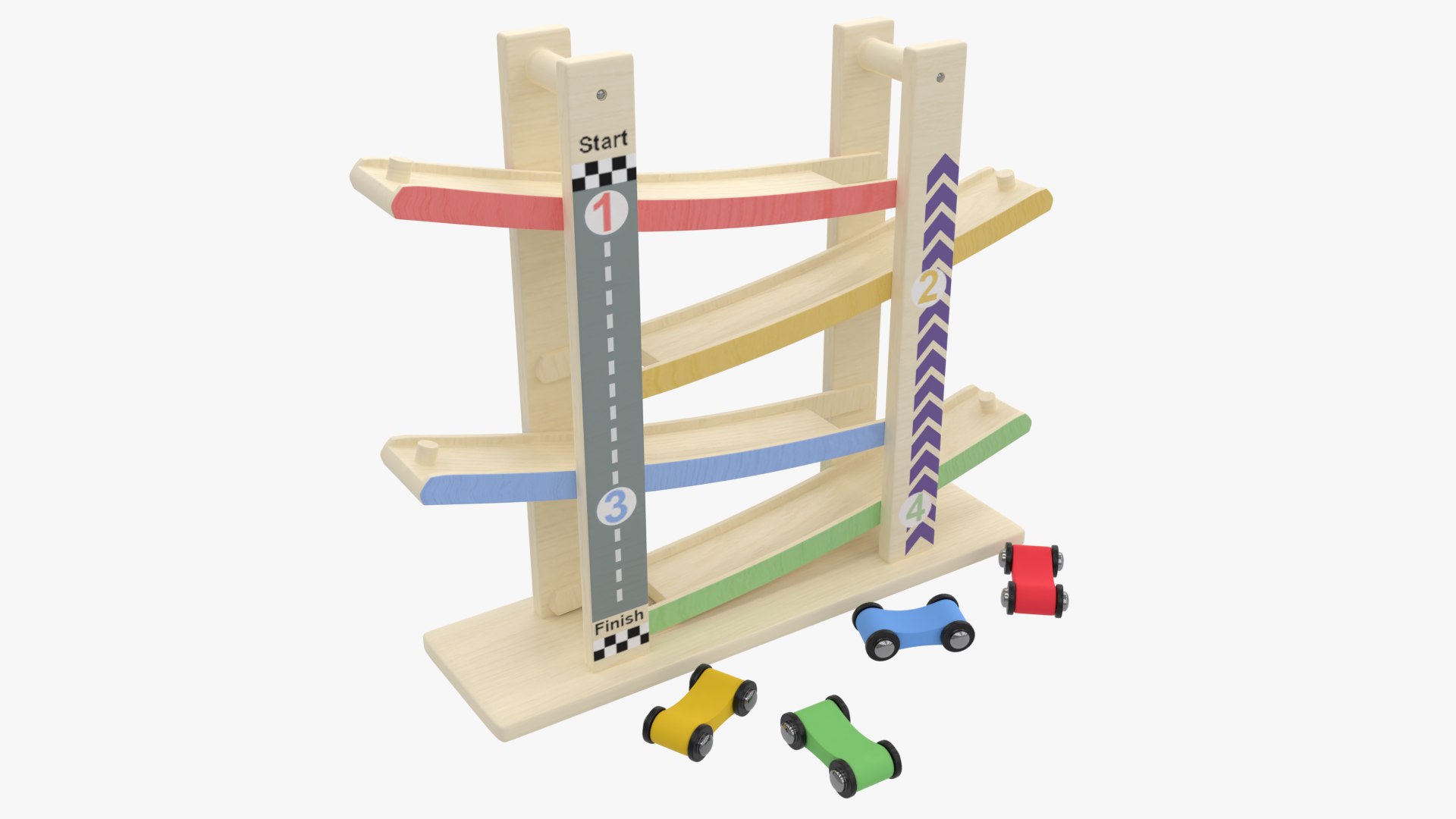 Car Ramp Racer Toy 3D - TurboSquid 1503374