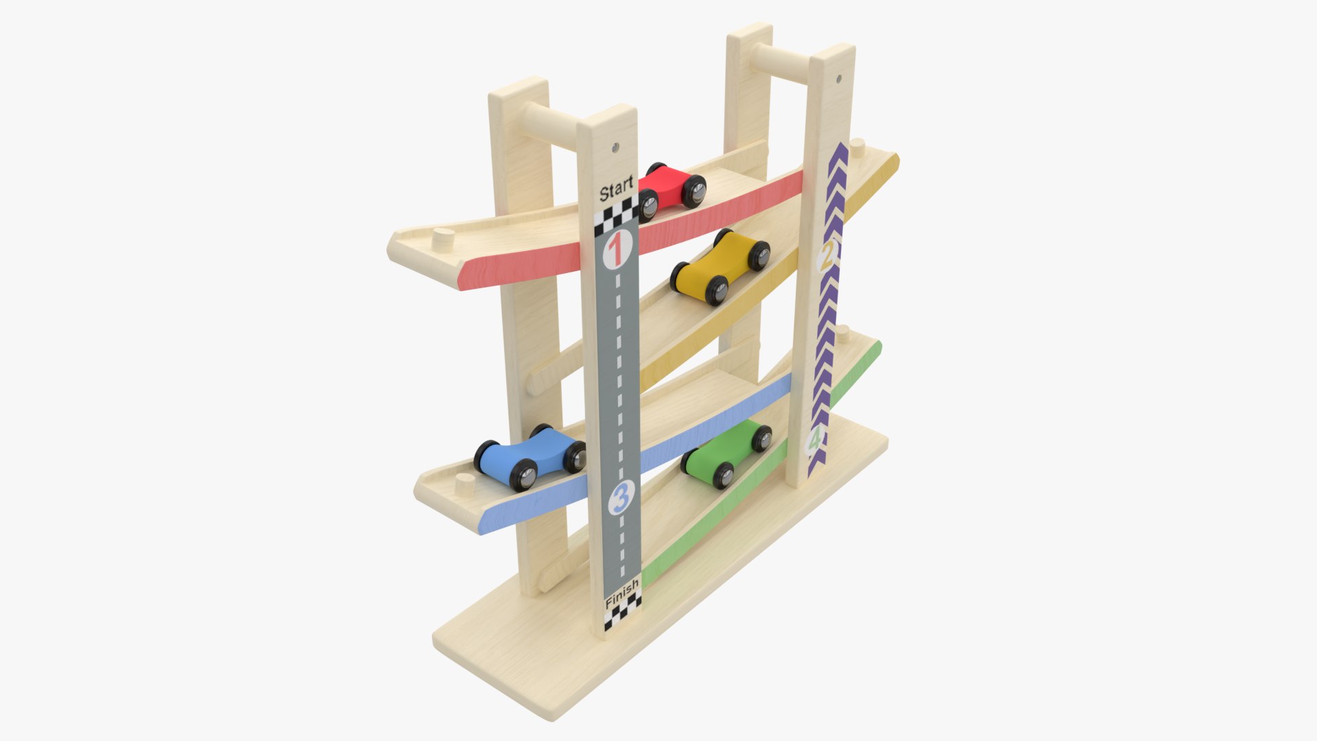 Car Ramp Racer Toy 3D - TurboSquid 1503374