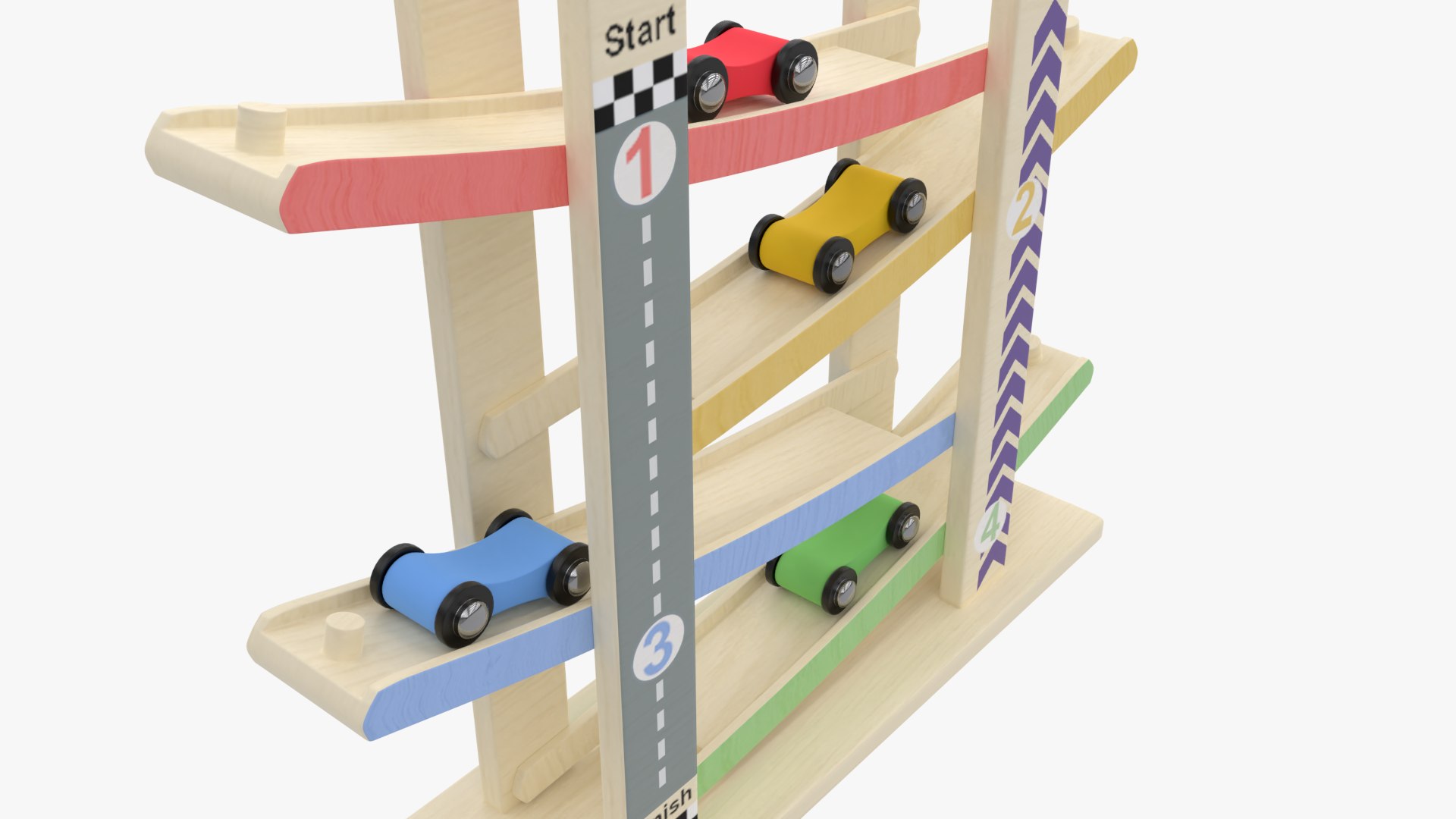 Car Ramp Racer Toy 3D - TurboSquid 1503374