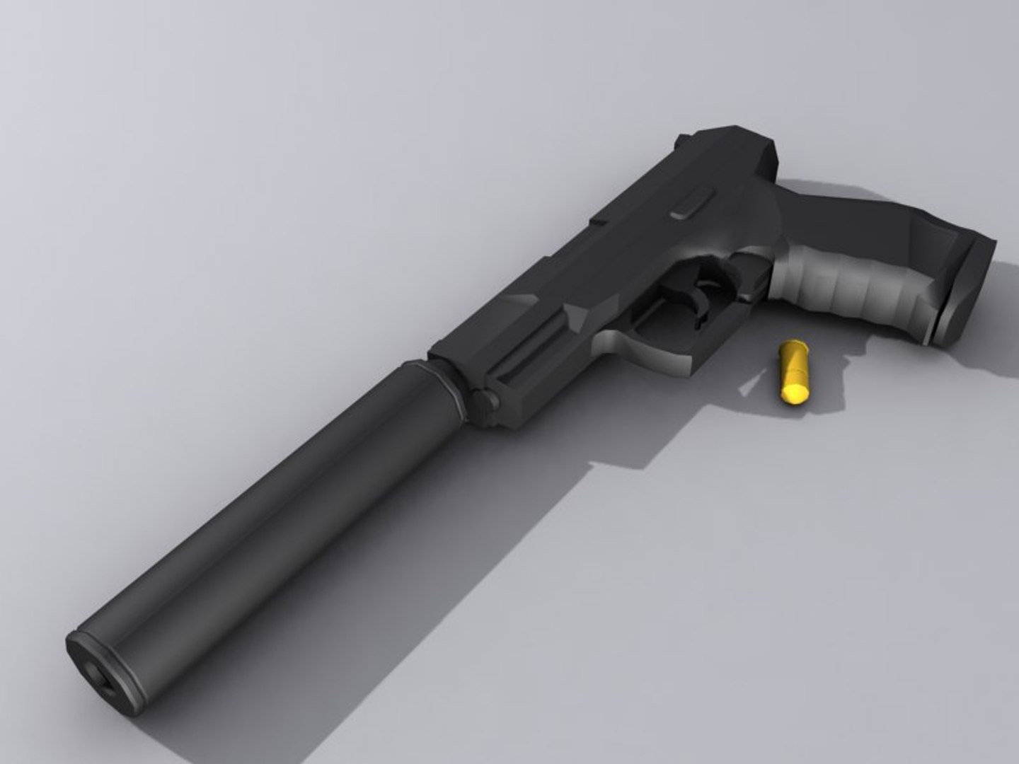3ds Max Walther P99 - Pistol