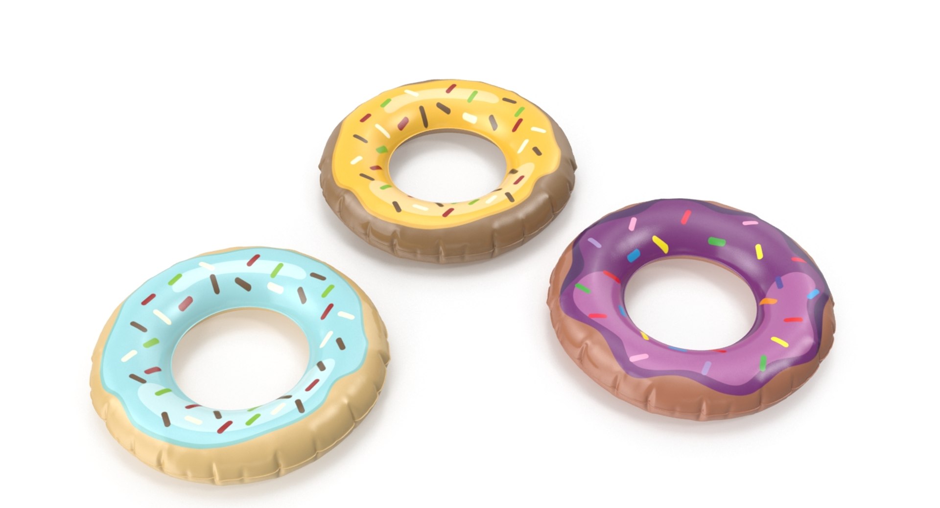 3D Donuts Pool Float - TurboSquid 1416141