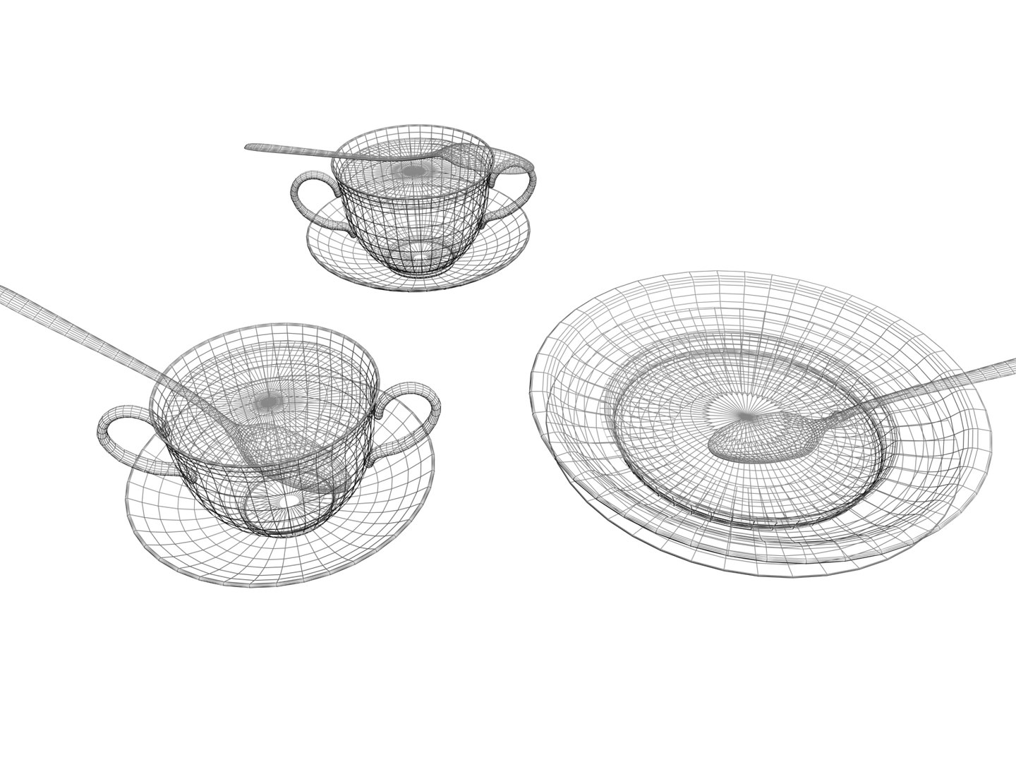 Vegetable Soup 3D Model - TurboSquid 1449073