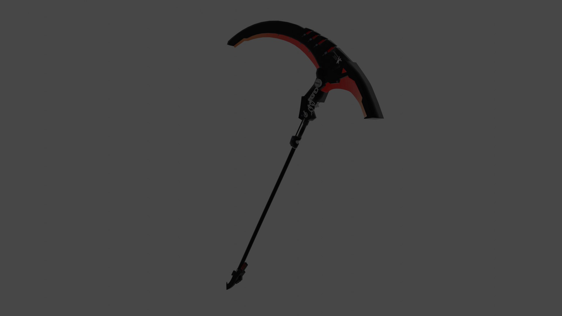 3D King Scythe Of The Crow Tower Of Fantasy Model - TurboSquid 1948968