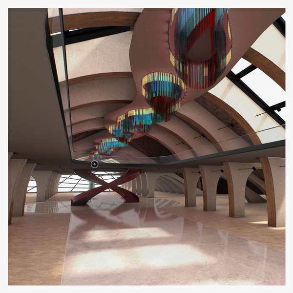 modelo 3d G0006 VR Centro de Arte Espacial de Realidad Virtual - TurboSquid 2286515