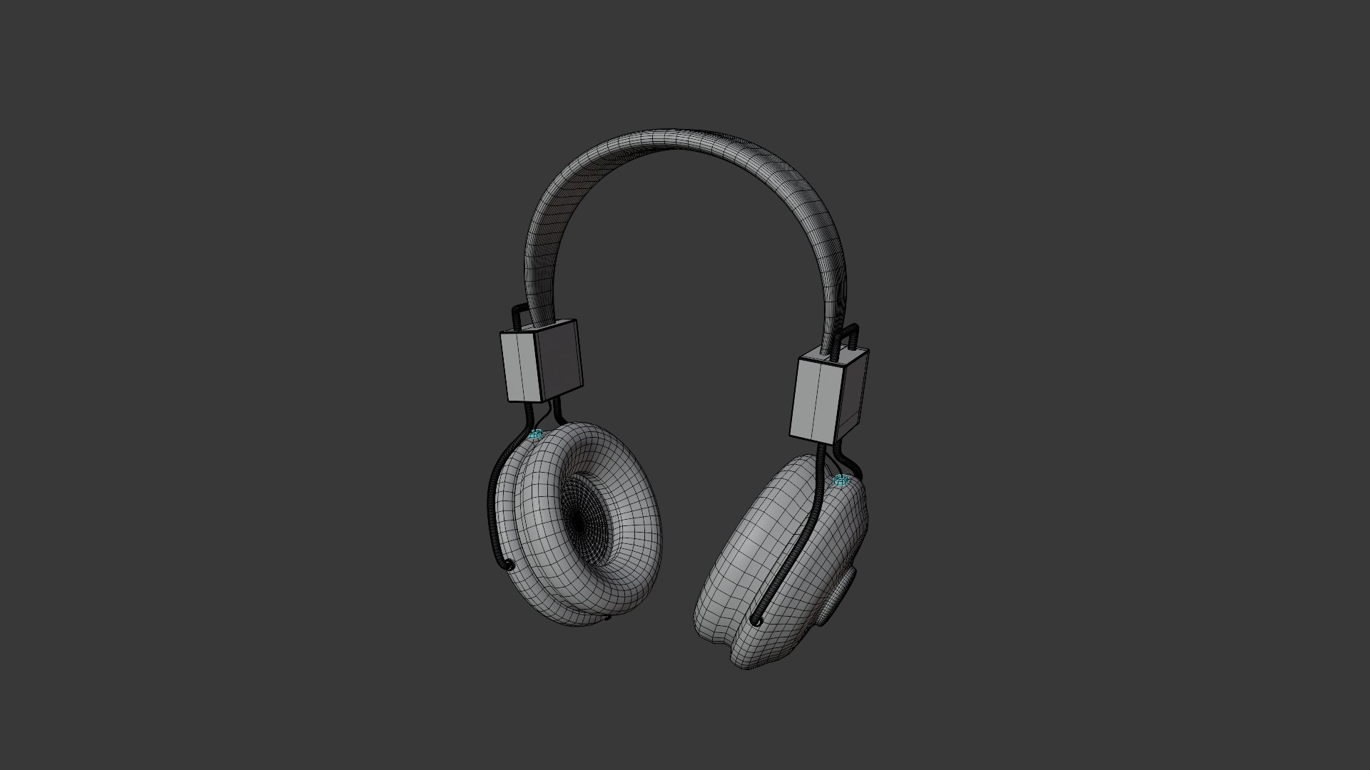 Headphones Low Poly 3D Model - TurboSquid 2415003