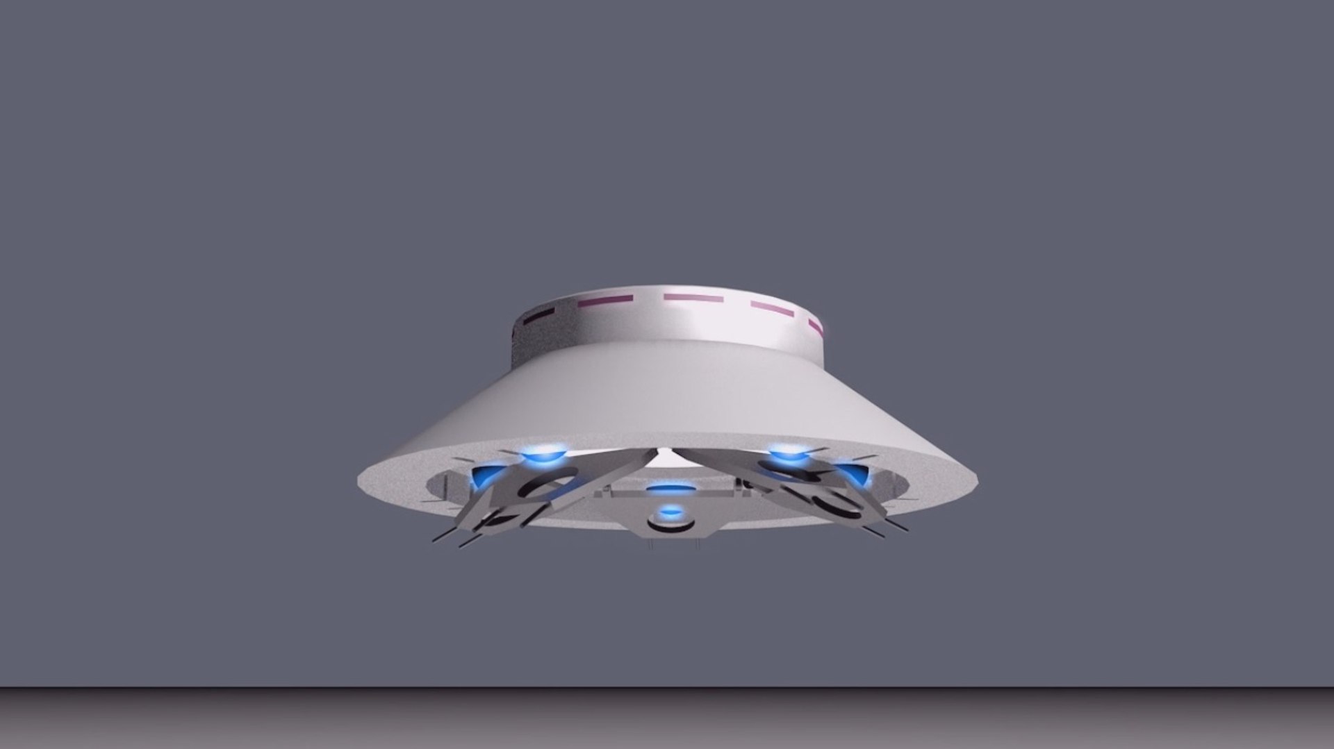 Spaceship Invaders 3D Model - TurboSquid 1635821
