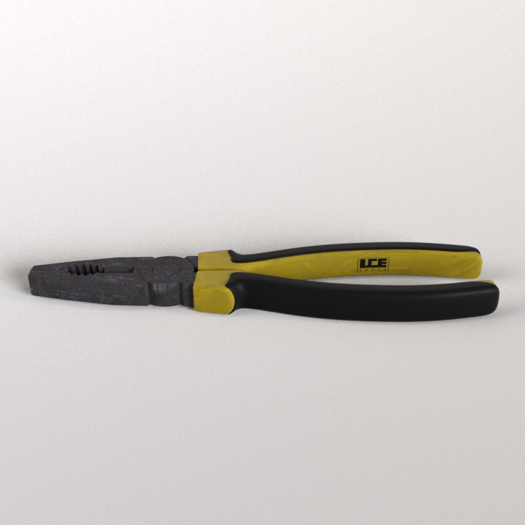 3d Model Pliers