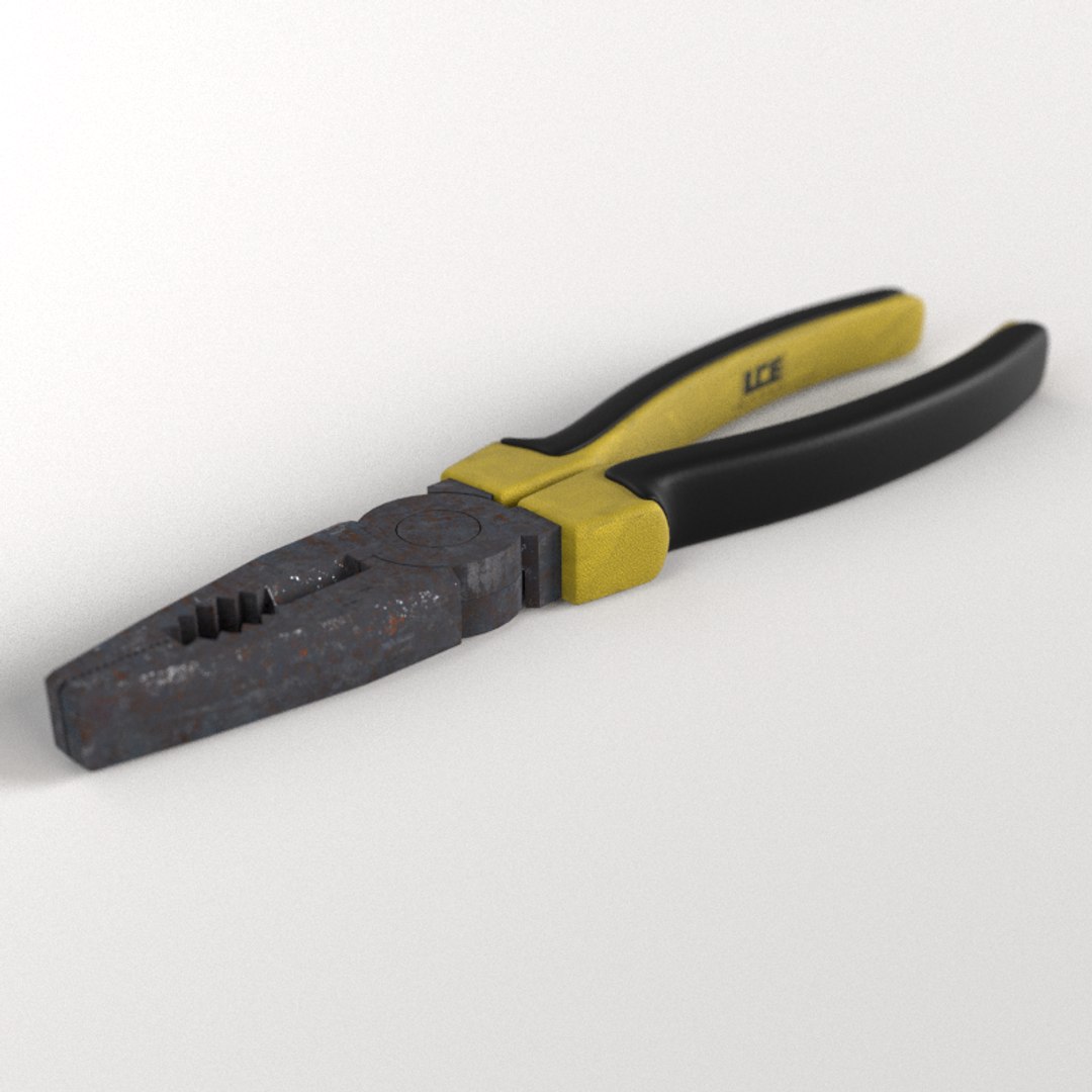 3d Model Pliers