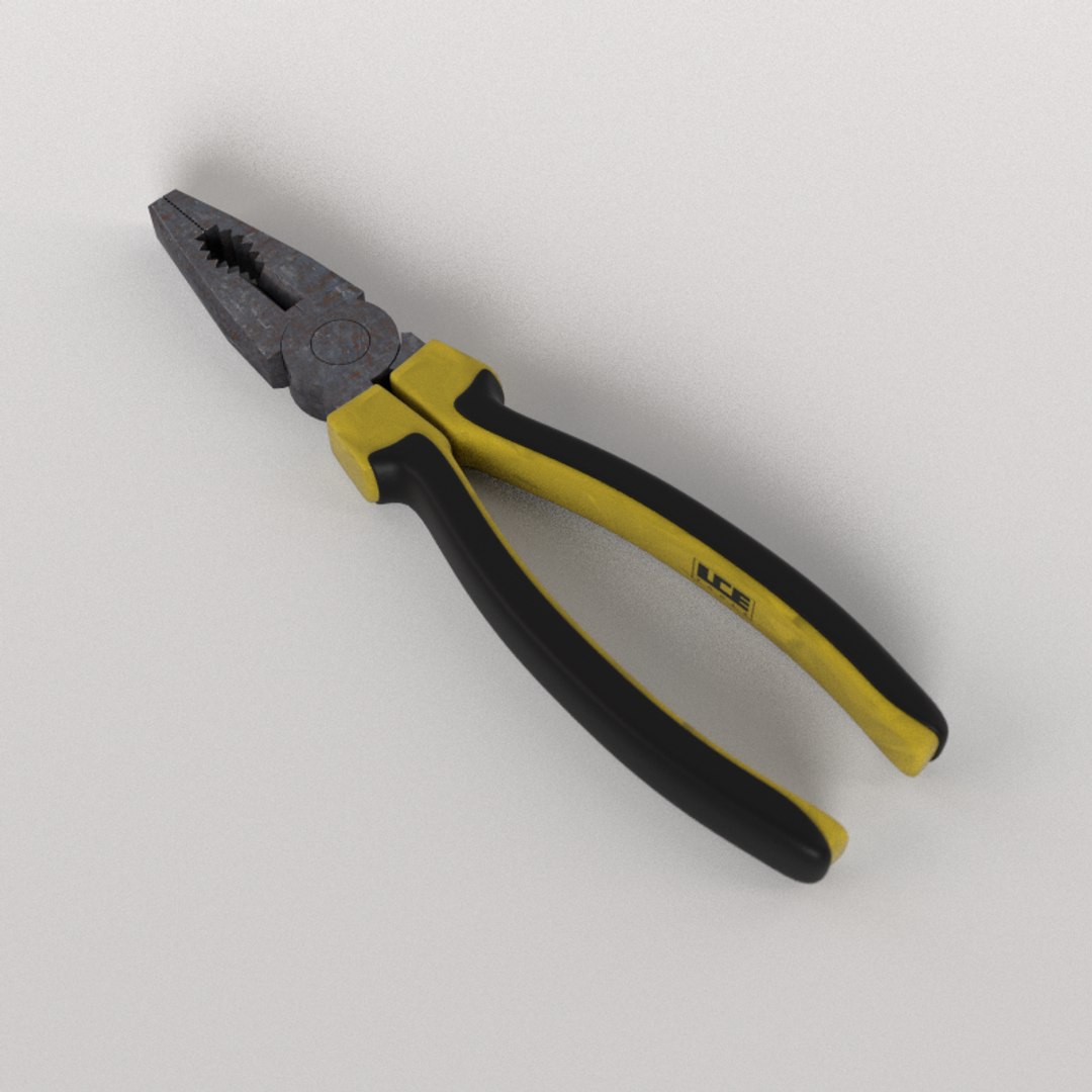 3d Model Pliers
