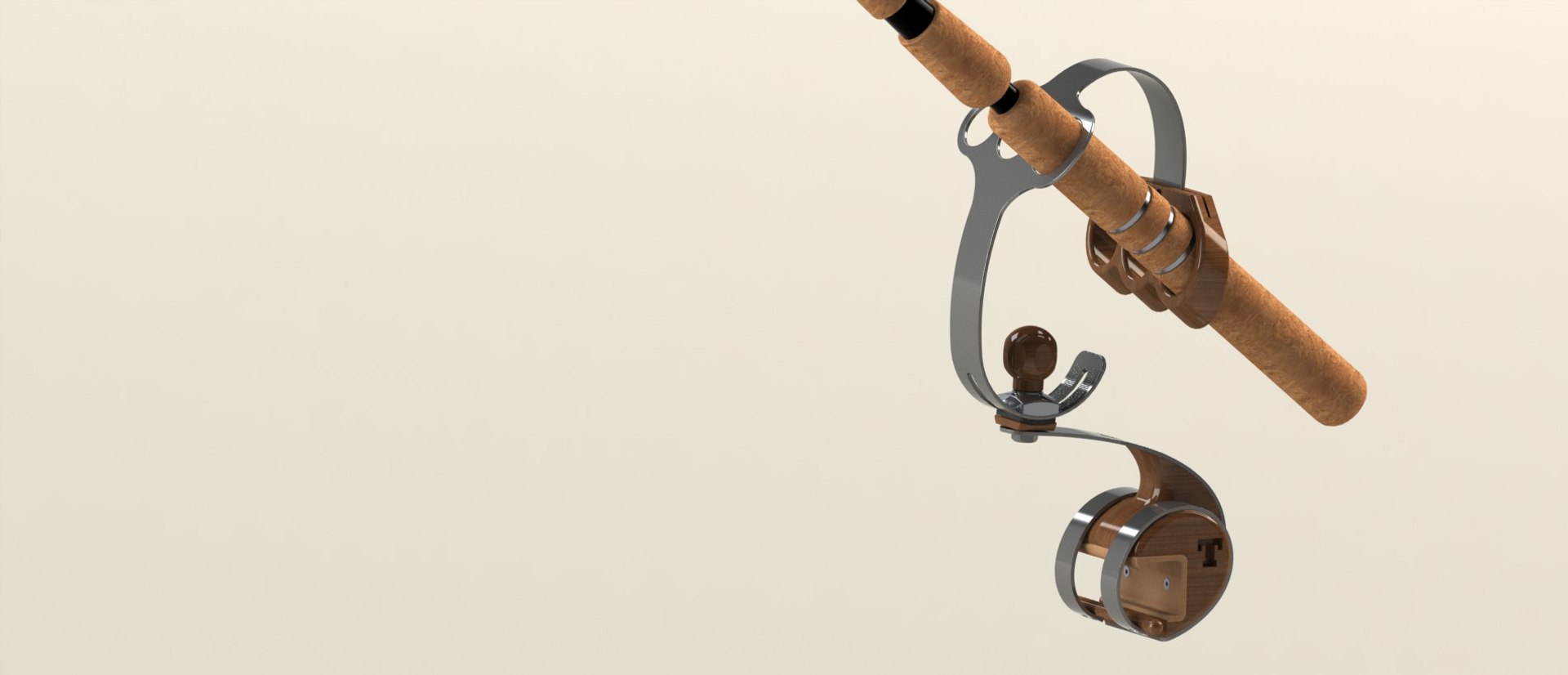 3d design rod holder