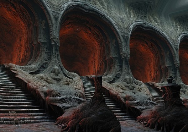 Alien mine tunnels 3D 모델 - TurboSquid 2094058