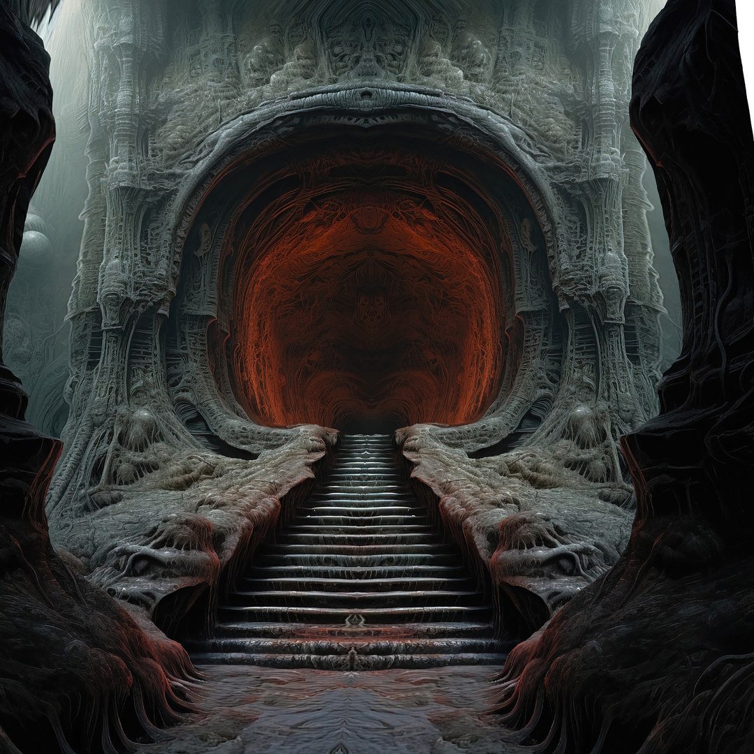 Alien Mine Tunnels 3D Model - TurboSquid 2094058