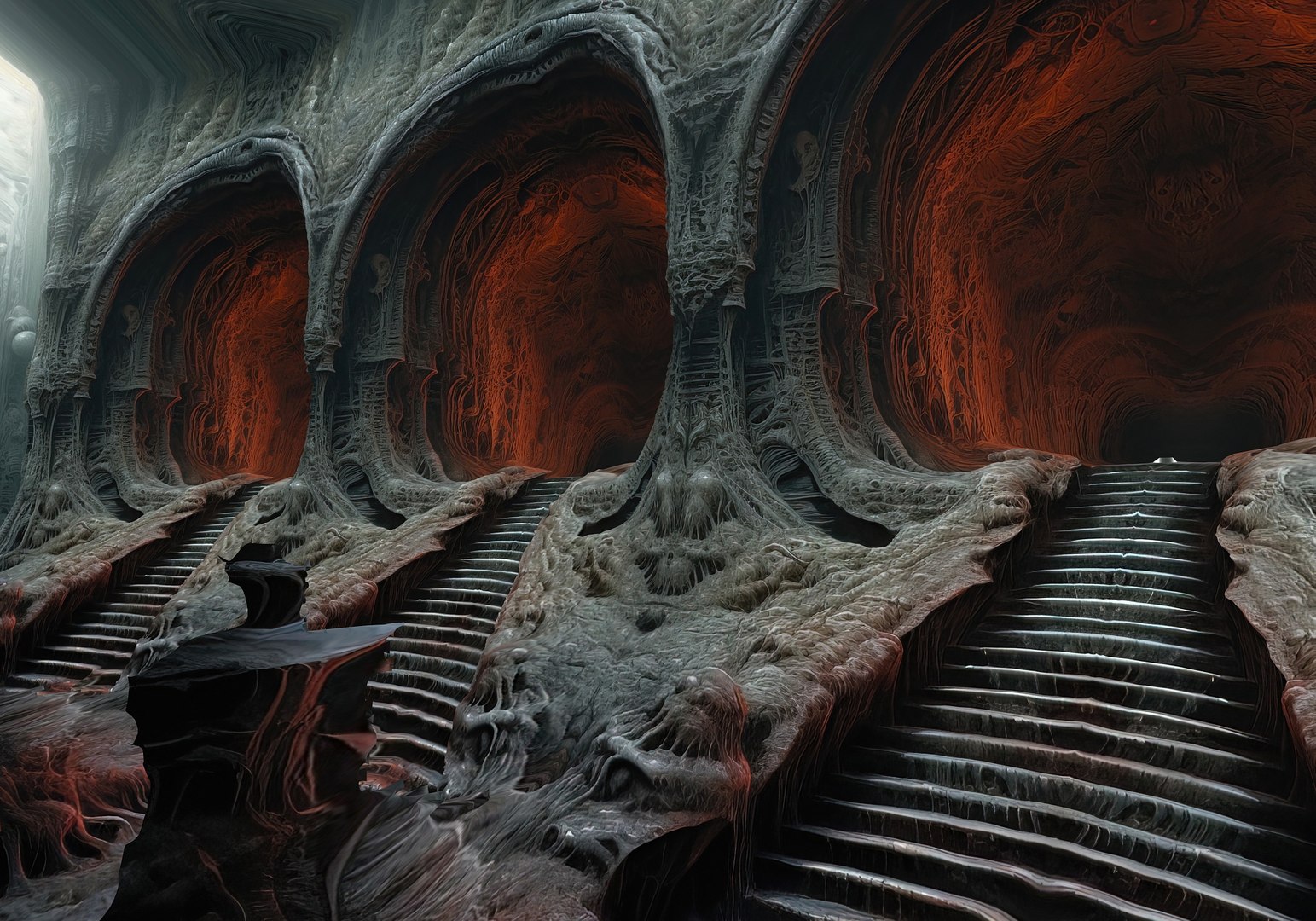 Alien Mine Tunnels 3D Model - TurboSquid 2094058