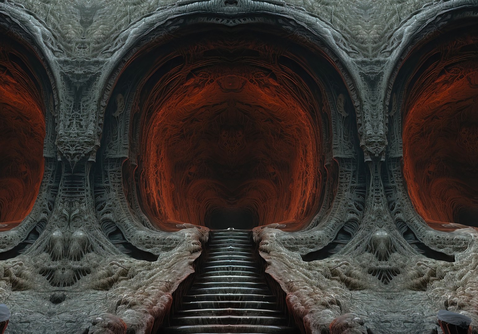 Alien Mine Tunnels 3D Model - TurboSquid 2094058