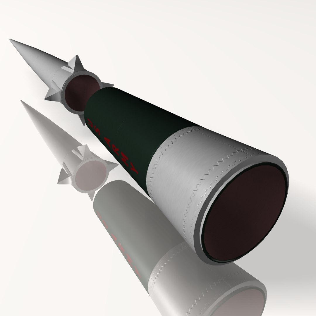 3dsmax Sprint Missile