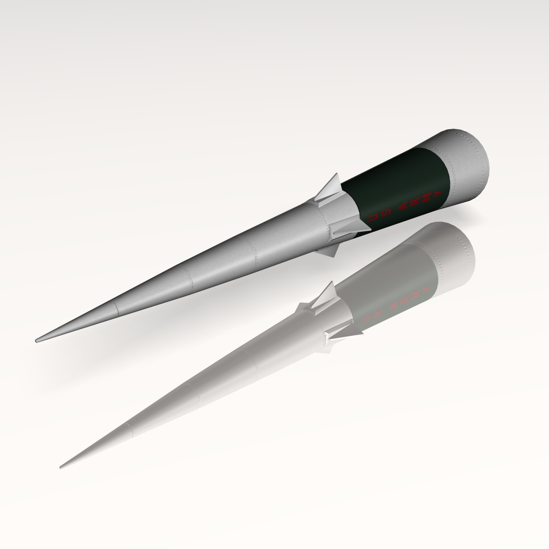 3dsmax Sprint Missile