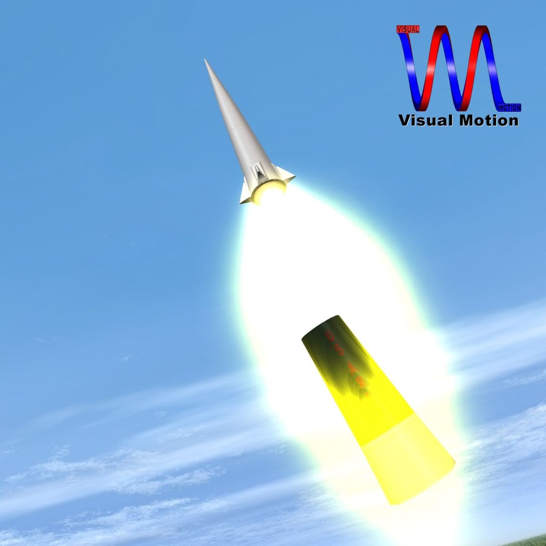 3dsmax Sprint Missile