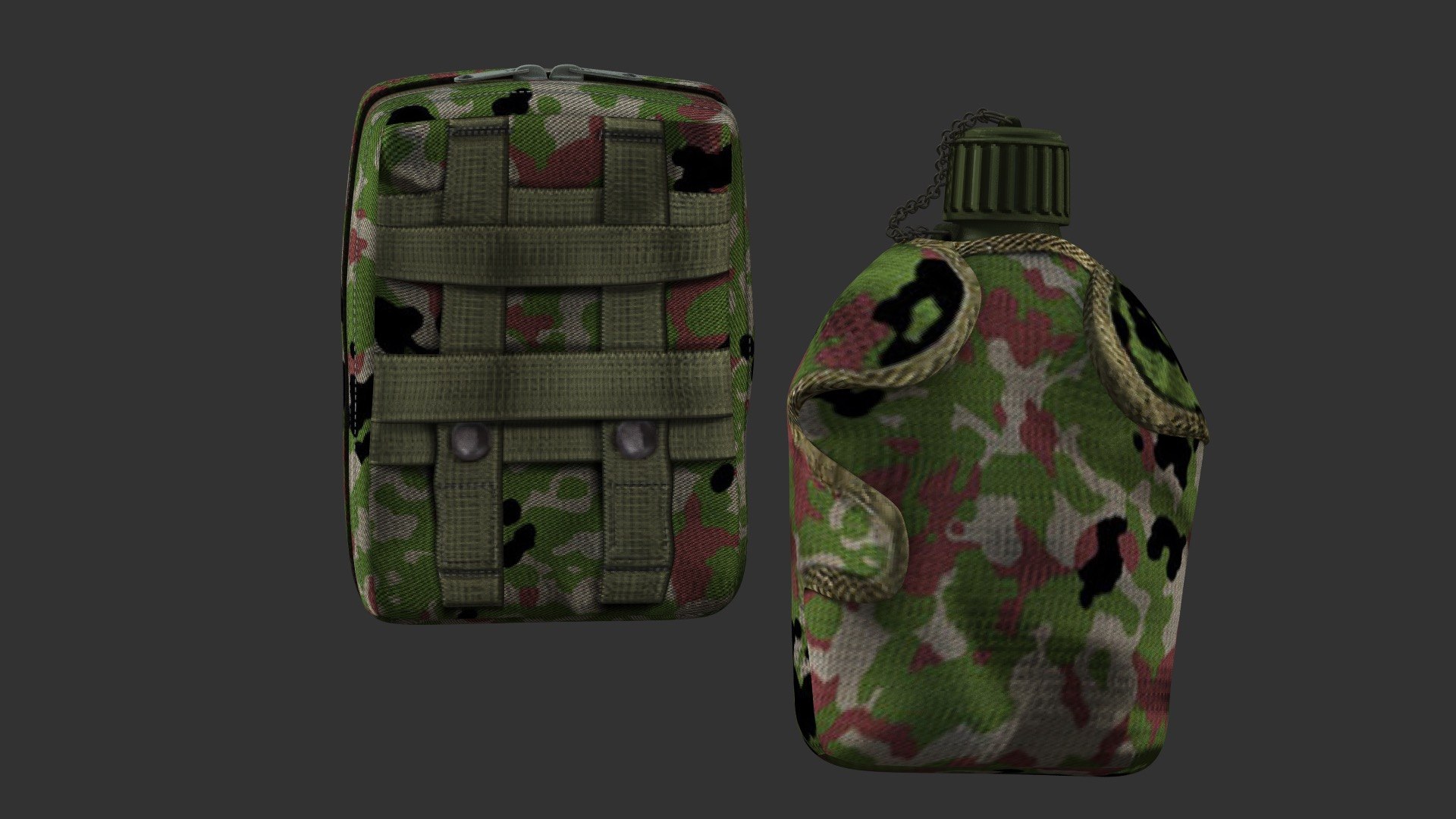 3D Model JGSDF Body Armor Vest Type3 - TurboSquid 1899080