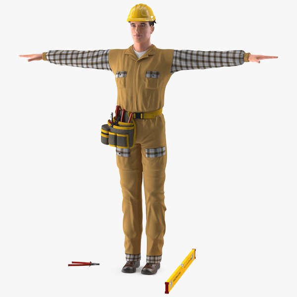Rigged Construction Worker 3D Models for Download | TurboSquid