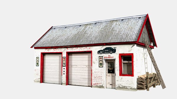 Warehouse Low Poly 3D model - TurboSquid 1993954