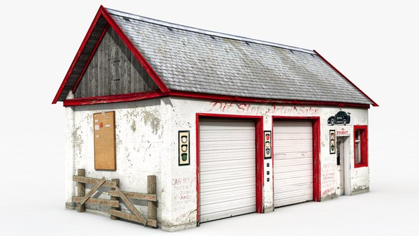 Warehouse Low Poly 3D model - TurboSquid 1993954