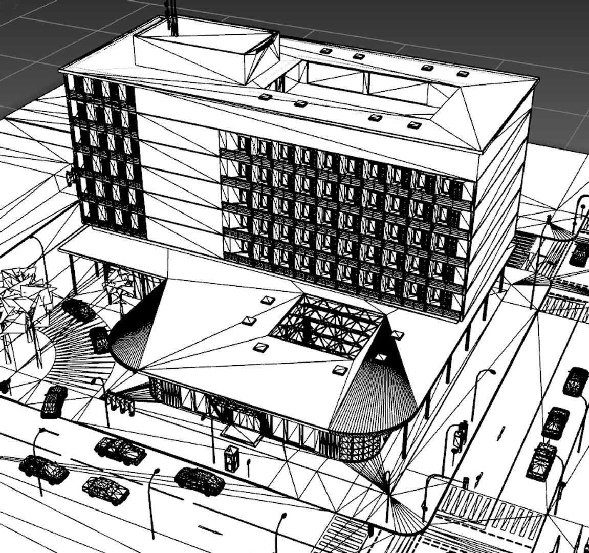 3ds Urban Block