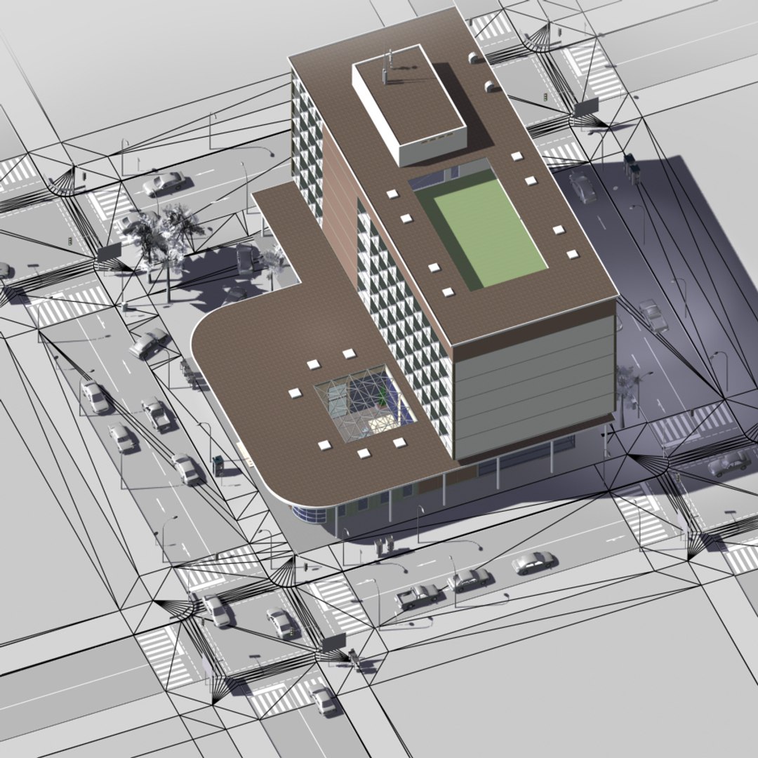 3ds Urban Block