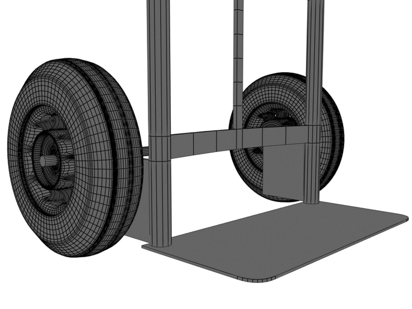 3d Dolly Handtruck Model
