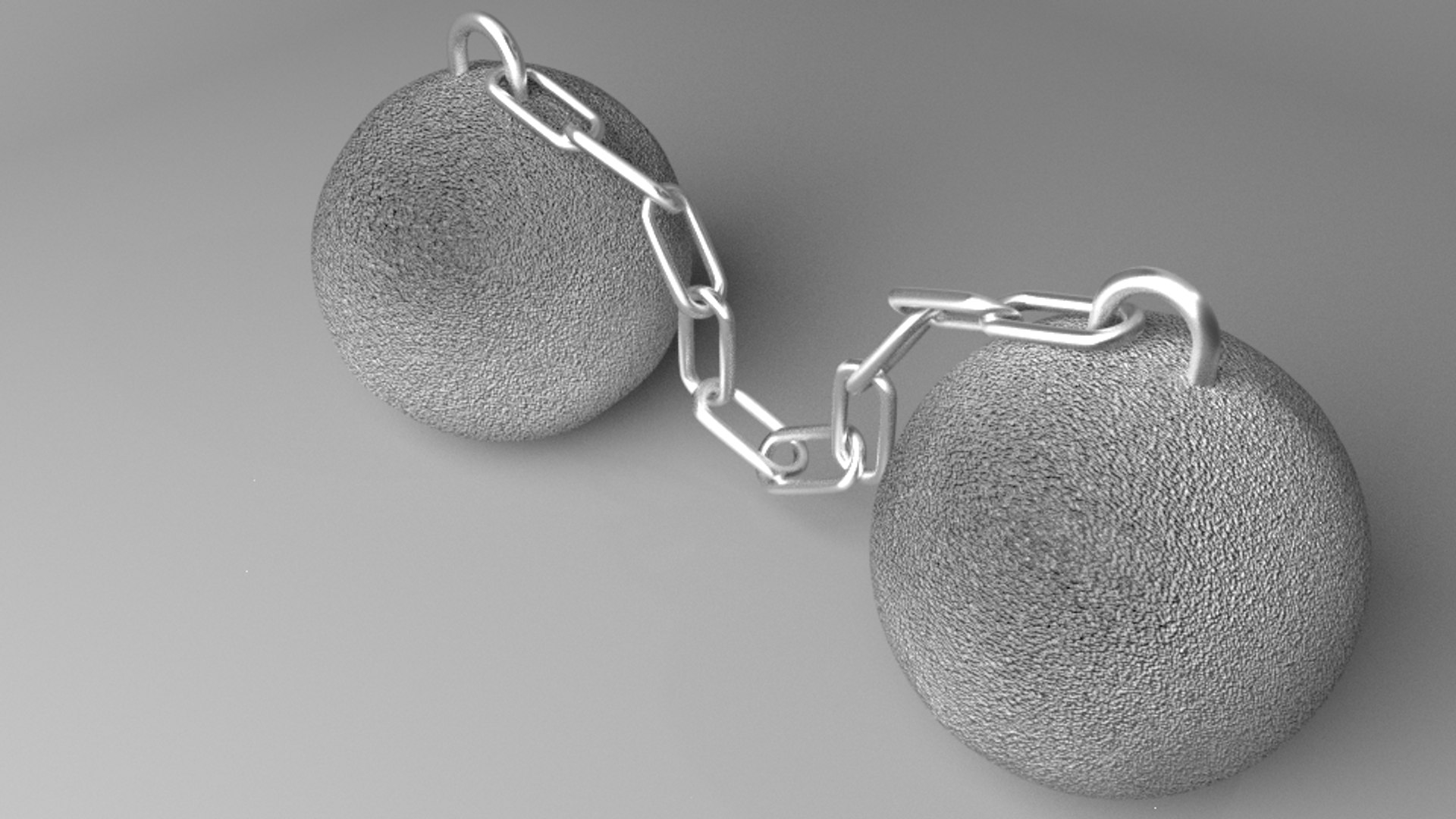Cannonball - Chain-shot 3D Model - TurboSquid 1600765