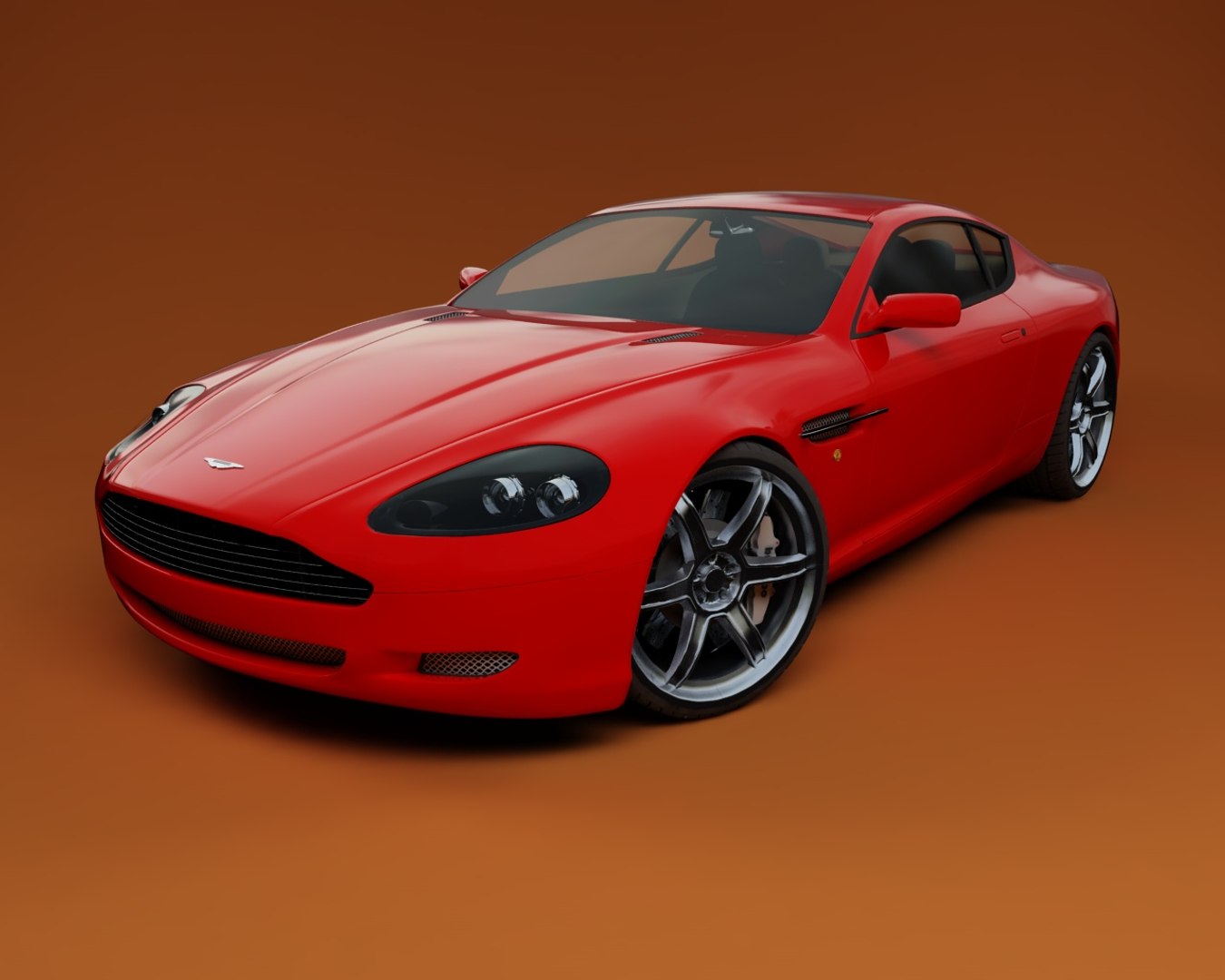 Astin Martin Db9 3d Model