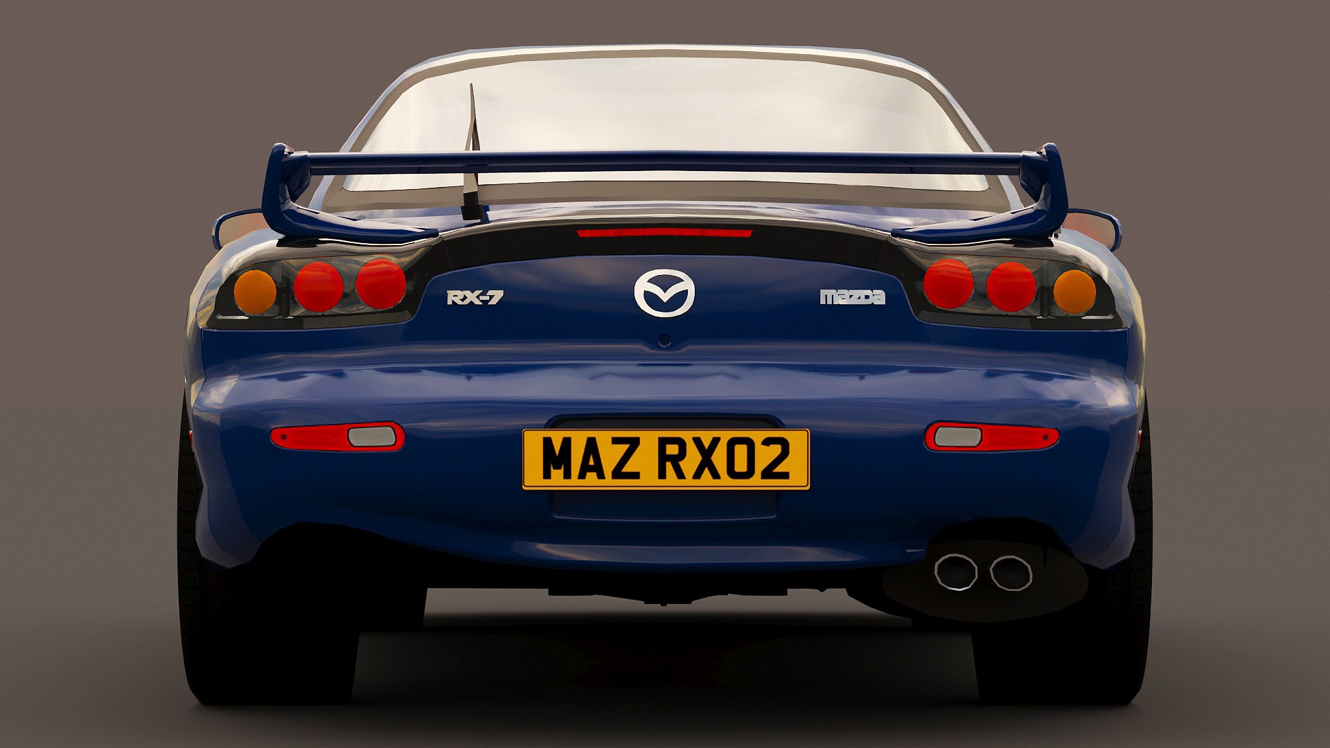 Mazda Rx7 Spirit R 2002 Model - TurboSquid 2157807