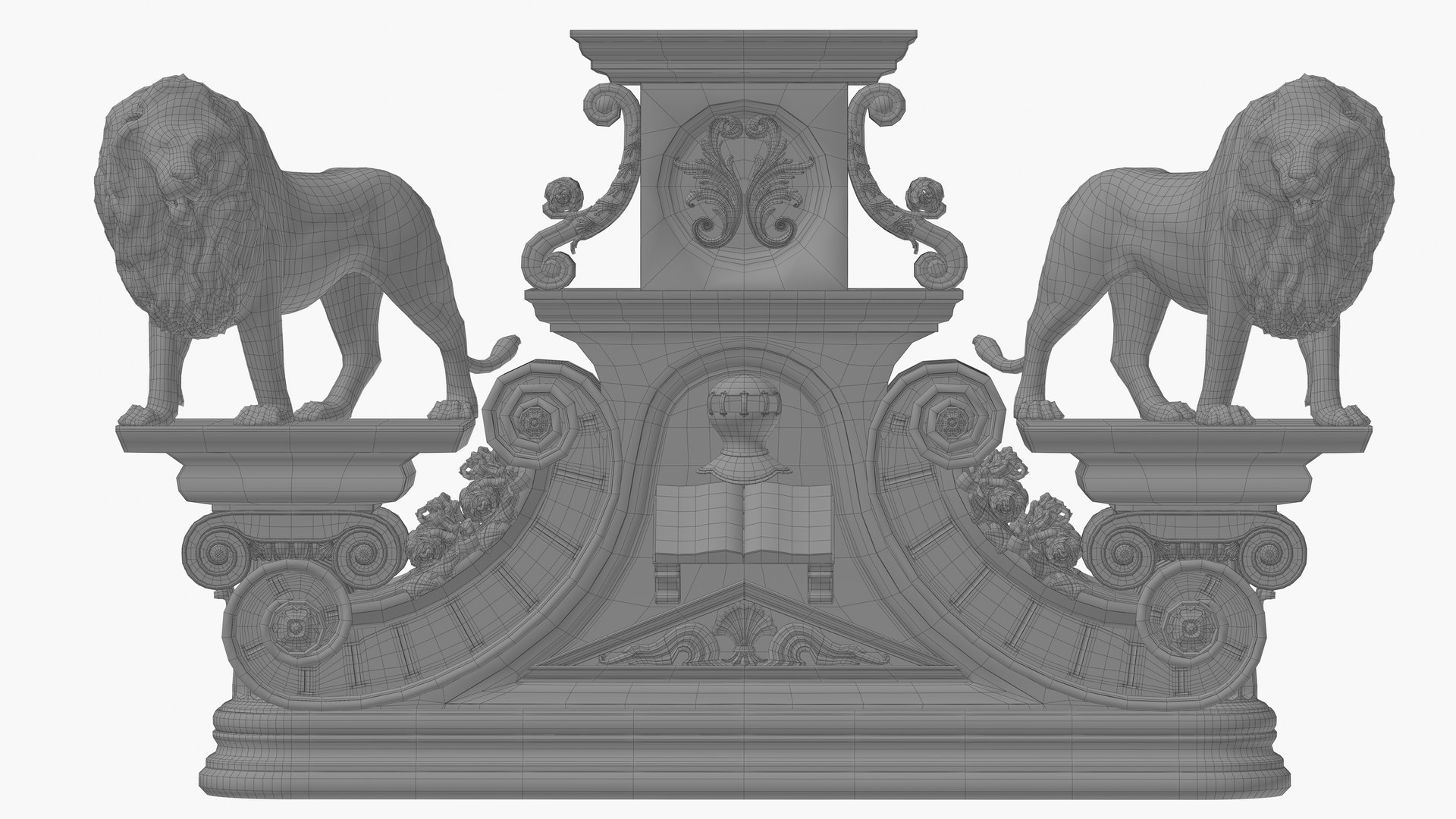 Statue Base 3d Model