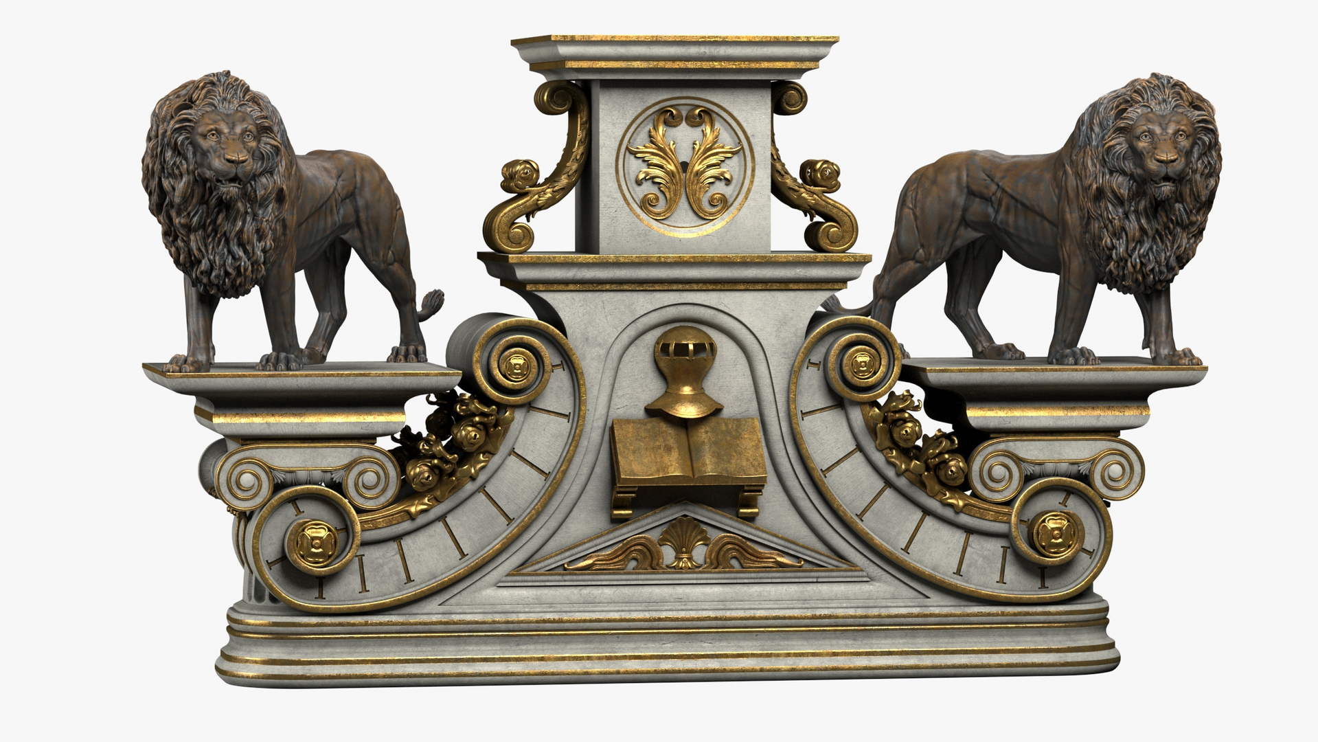 Statue Base 3d Model
