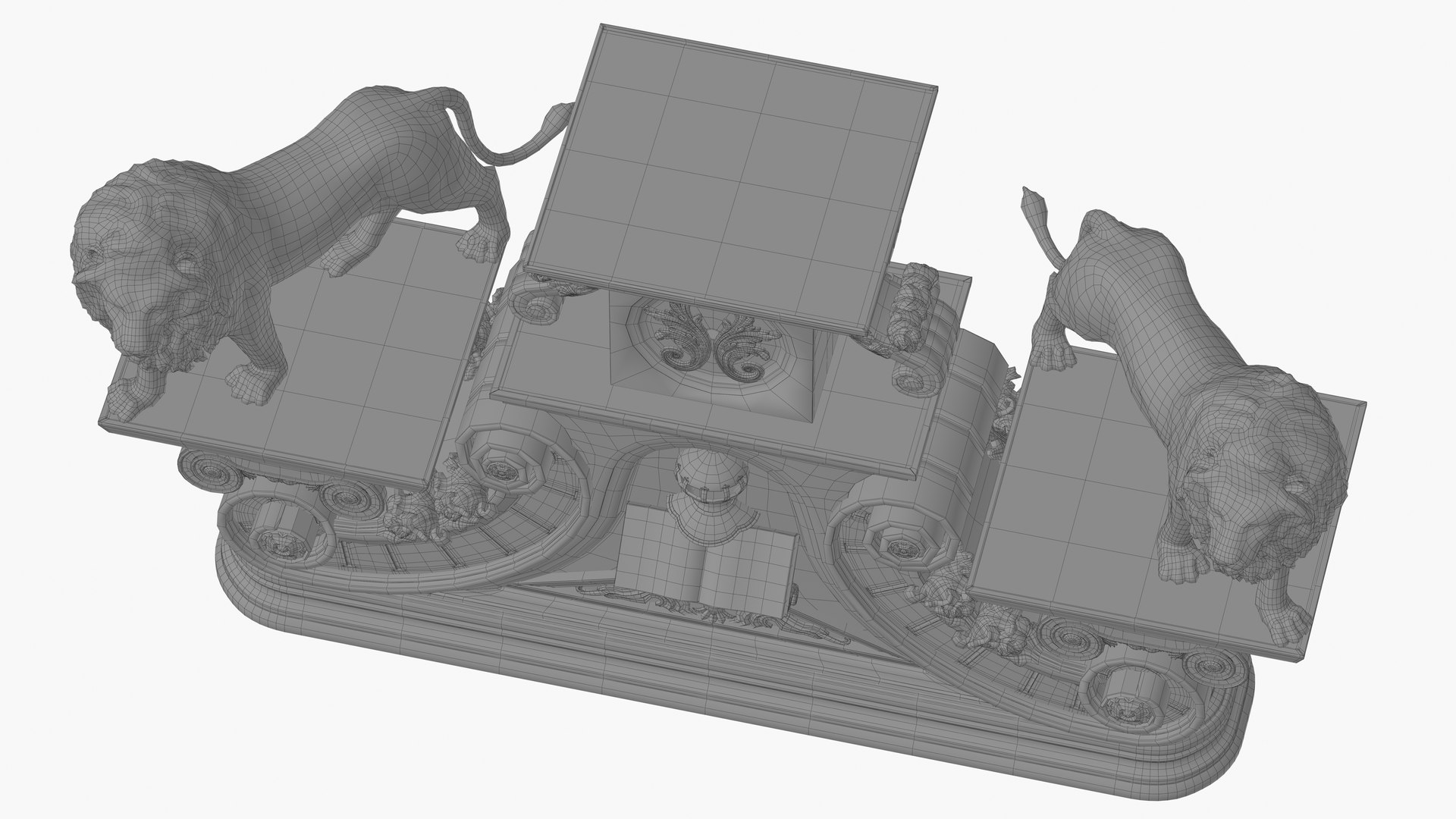 Statue Base 3d Model