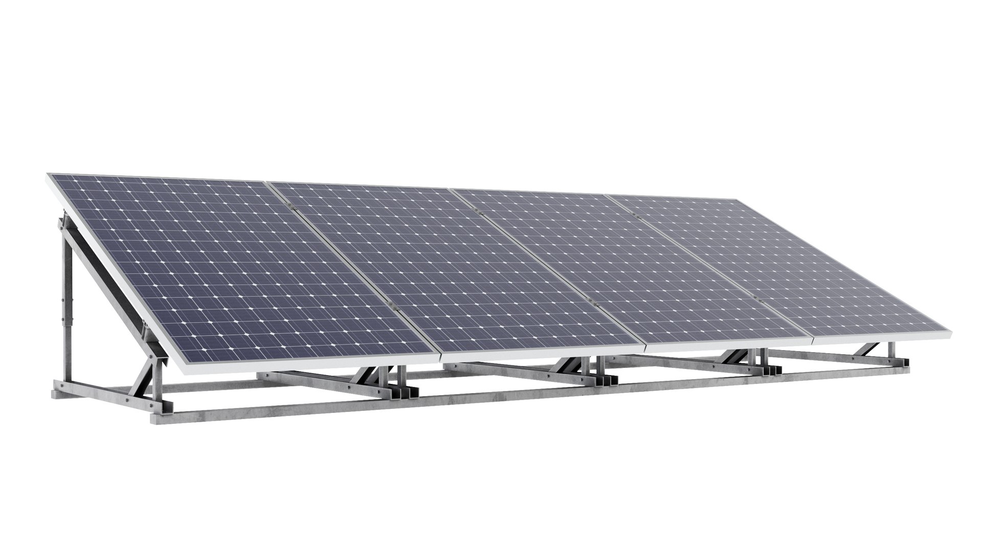 Solar Panel Model - TurboSquid 2351320