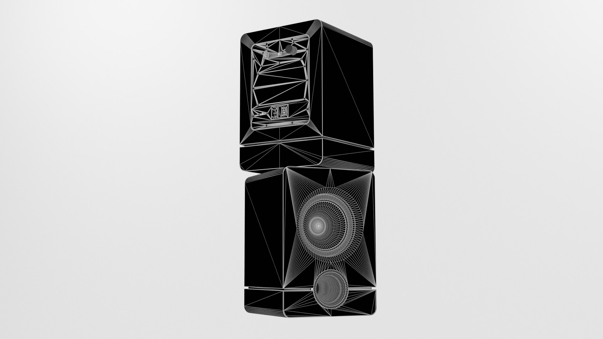 3D Speaker Woofer box - Blender 3d model - TurboSquid 1736088