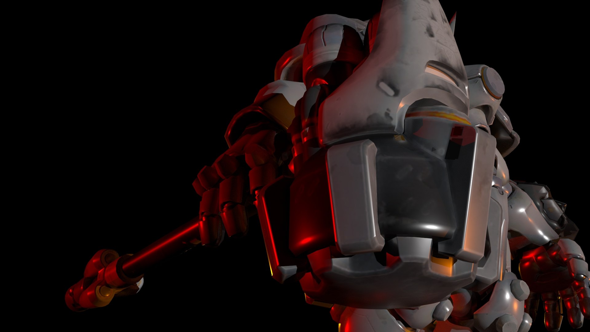 Reinhardt IK Rig Fir Maya 2018 3D Model - TurboSquid 1737934