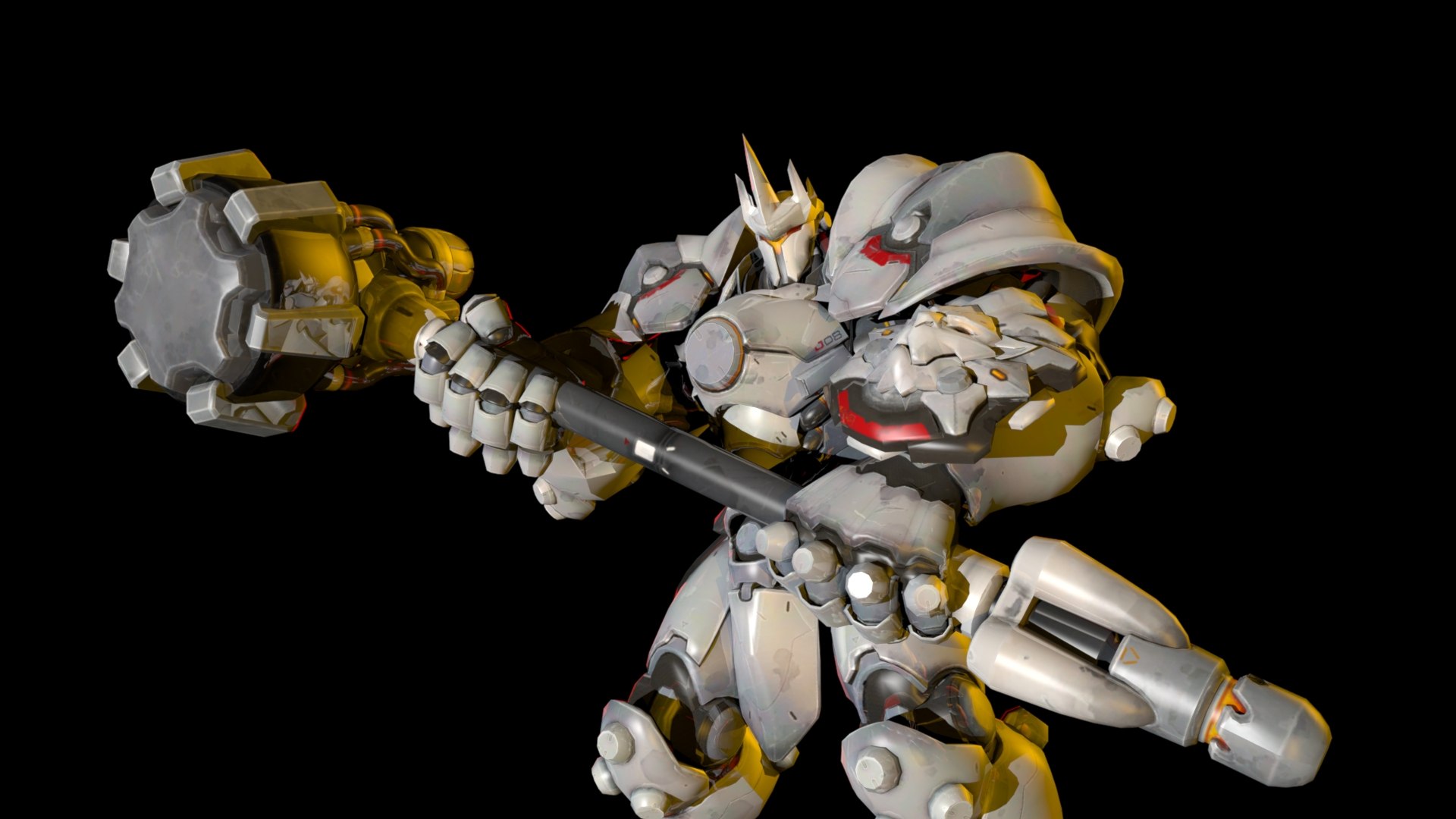 Reinhardt IK Rig Fir Maya 2018 3D Model - TurboSquid 1737934