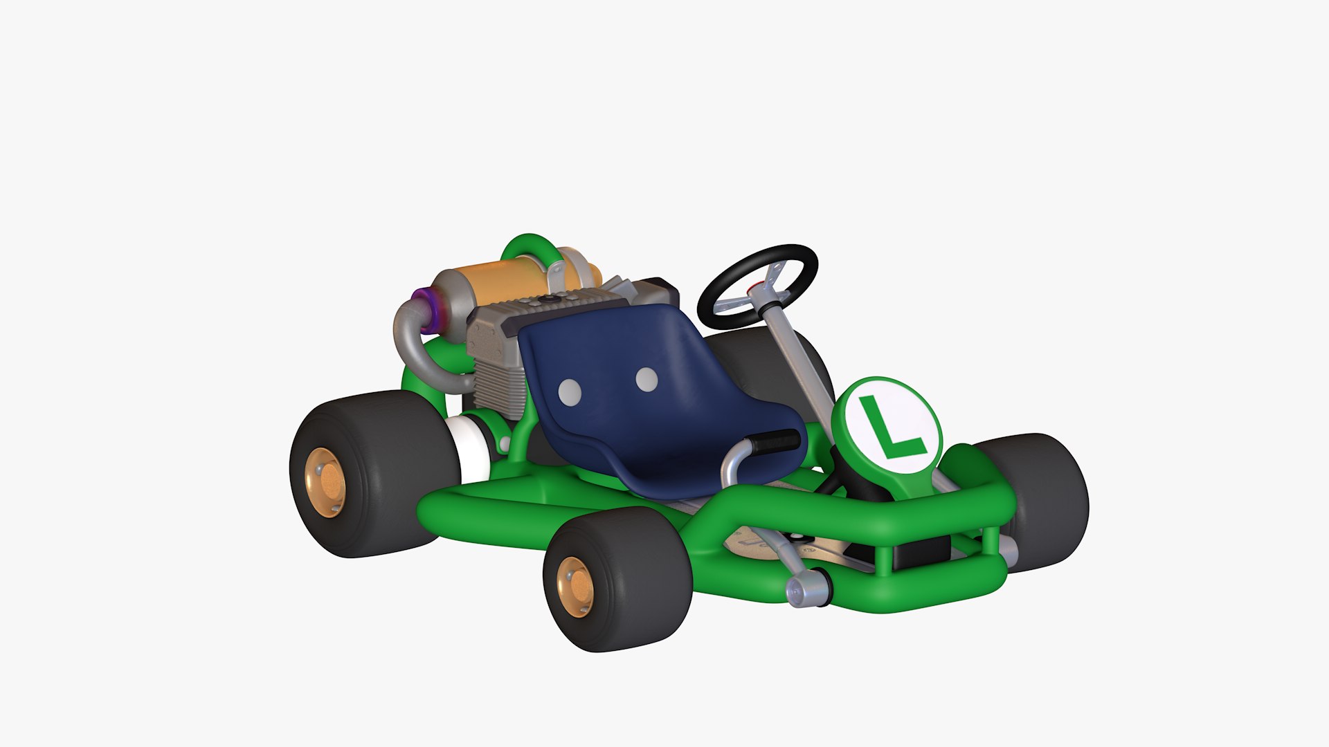 Kart - Mario 3D - TurboSquid 1631254