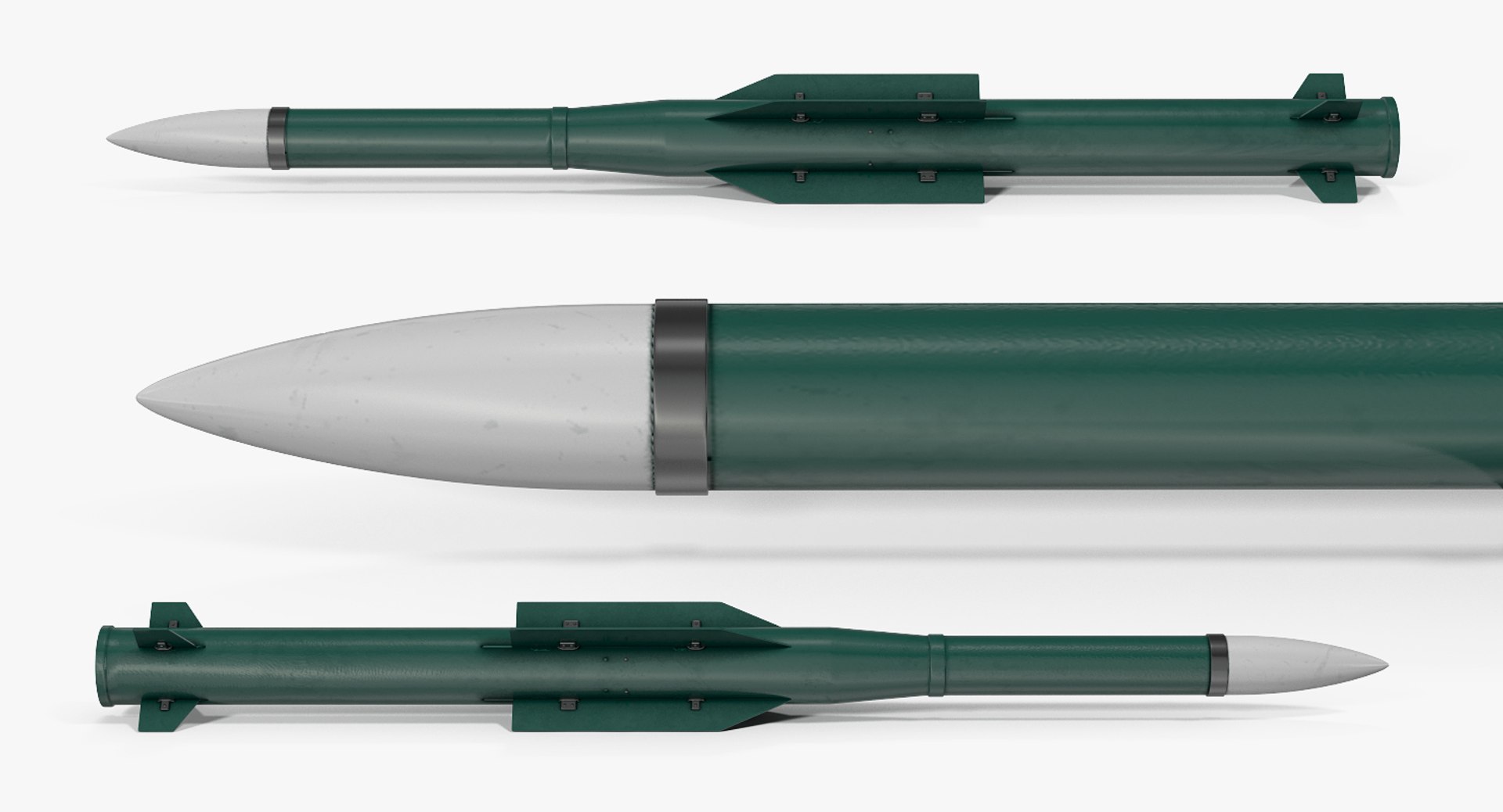 9m317 Surface Air Missile 3D Model - TurboSquid 1300239