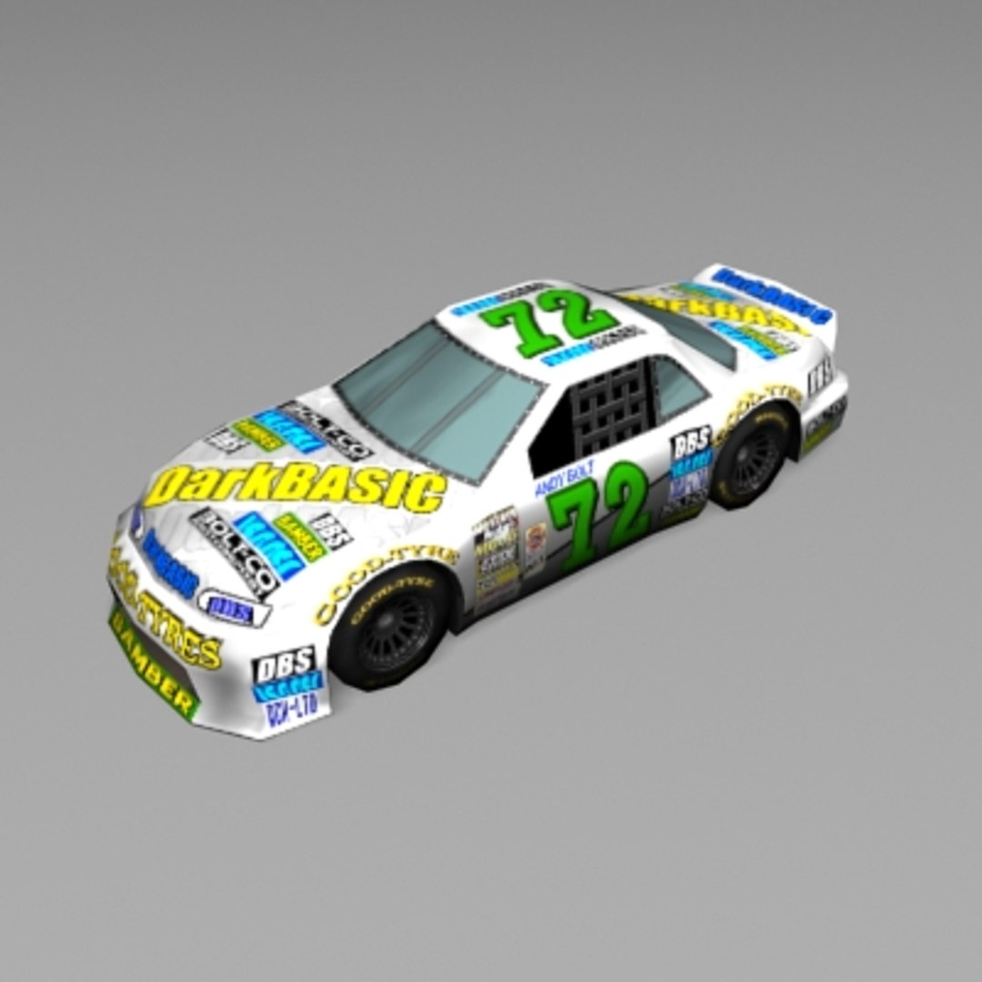 3d Model Car Racing Nascar